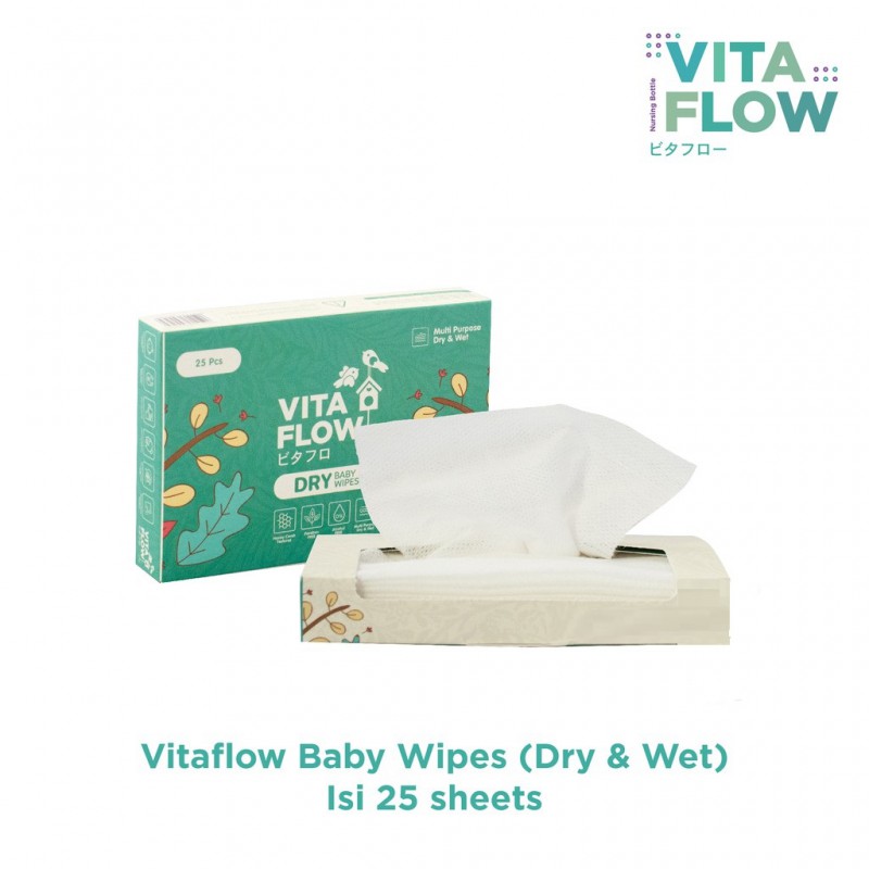 Vita Flow Dry Baby Wipes | Bali Baby Shop